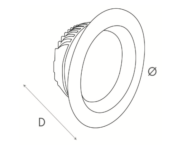 DEEP DOWNLİGHT SPOT - LED Aydınlatma Armatürleri | Techniclight